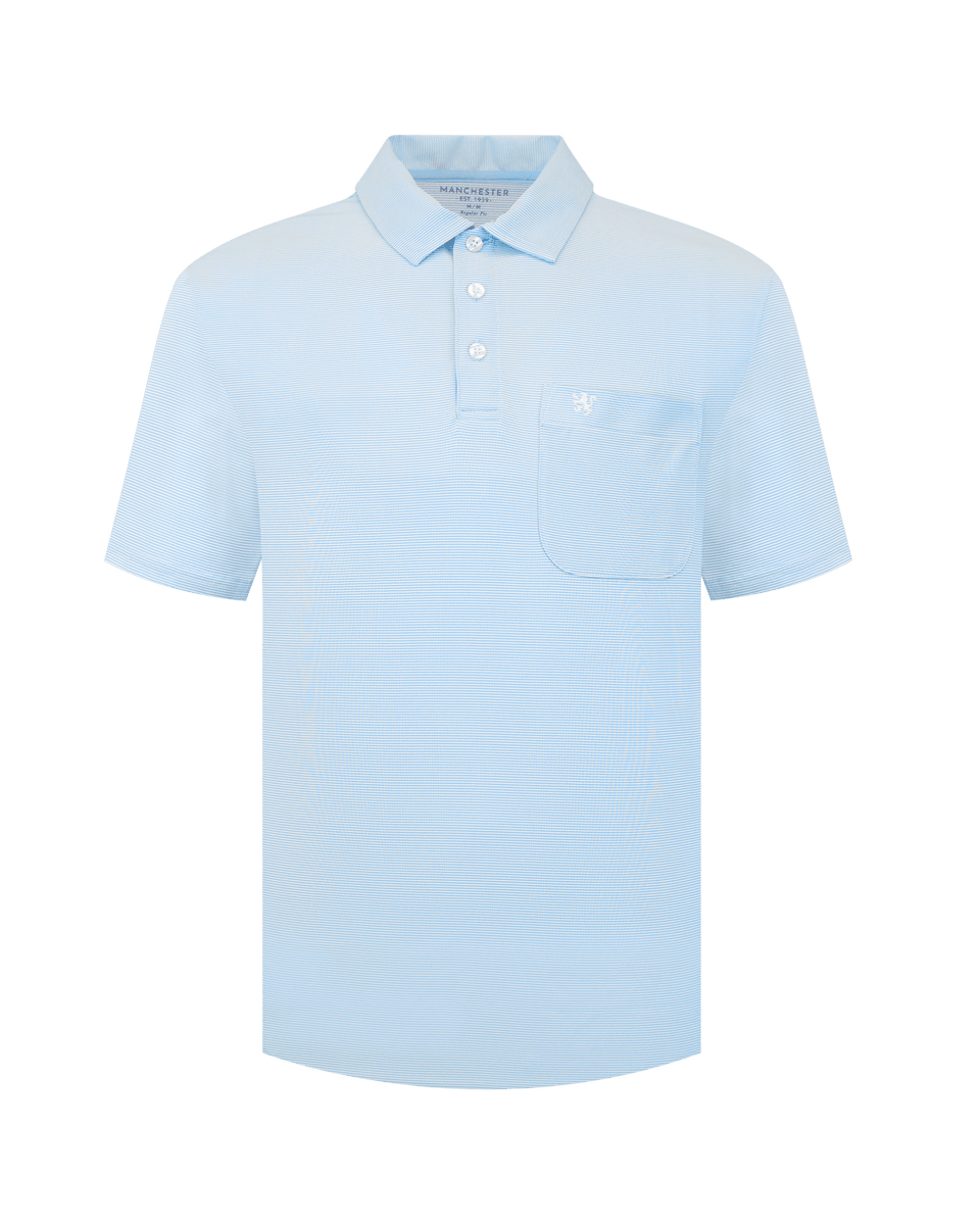 Manchester | Playera Polo Cool Free 100% Poliéster Manga Corta